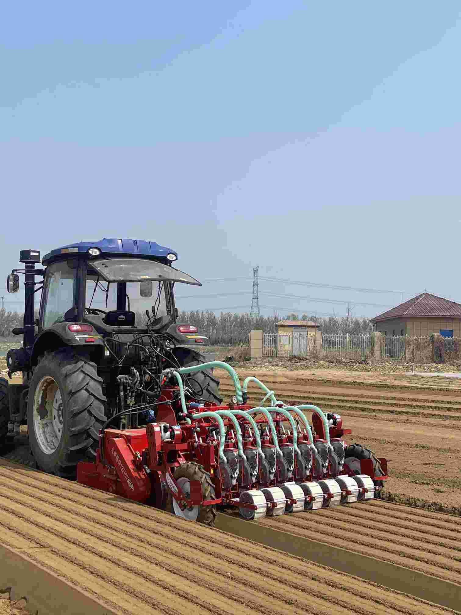 Efficient Intelligent 14 Rows Pneumatic Vegetable Seeder - Vegetable ...