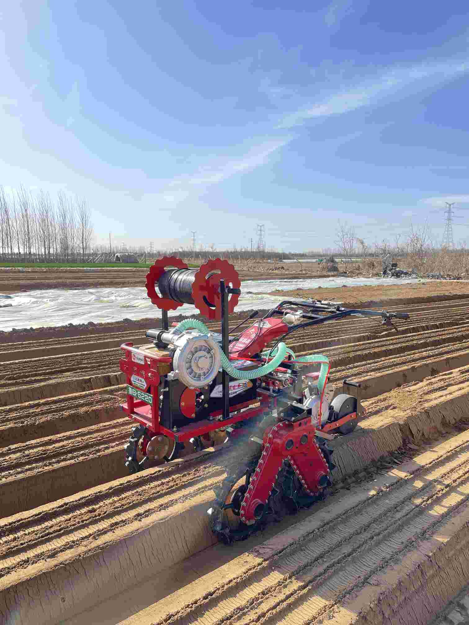 High Quality 2 Rows Pneumatic Radish and Cabbage Seeder - Vegetable ...