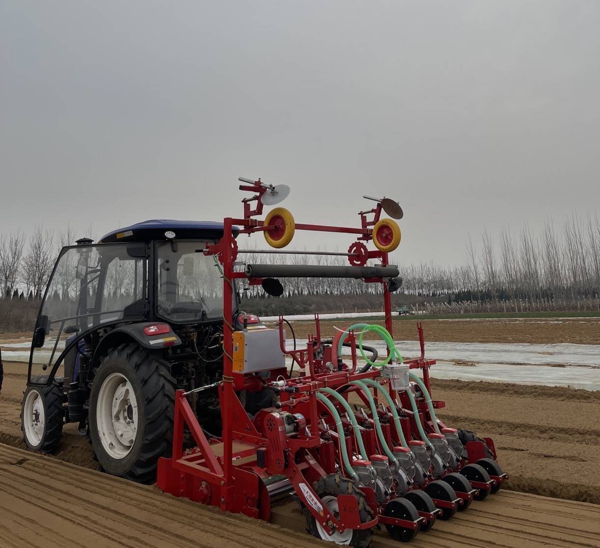 Powerful Efficiently 6 Rows Pneumatic Baby cabbage Seeder - Onion ...